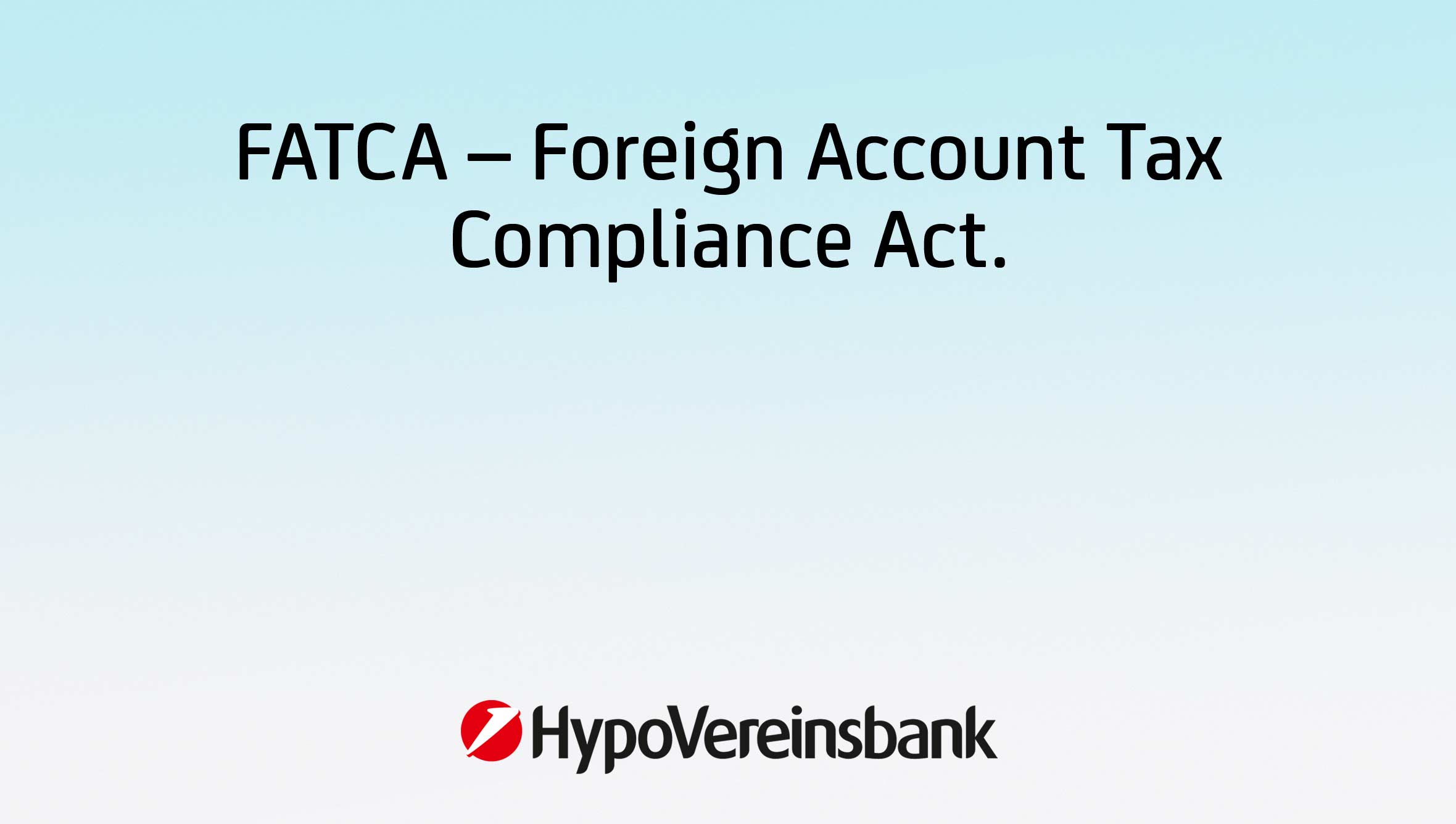 Rechtliche Hinweise | HypoVereinsbank (HVB)