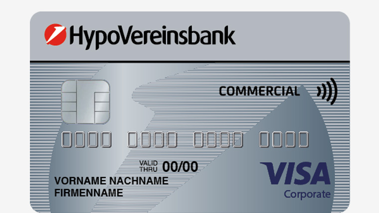 Firmenkreditkarte: Unser Angebot für Sie | HypoVereinsbank (HVB)